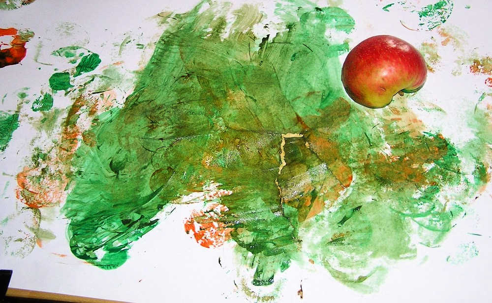 Apple Stamping: Classic Fall Craft for Kids