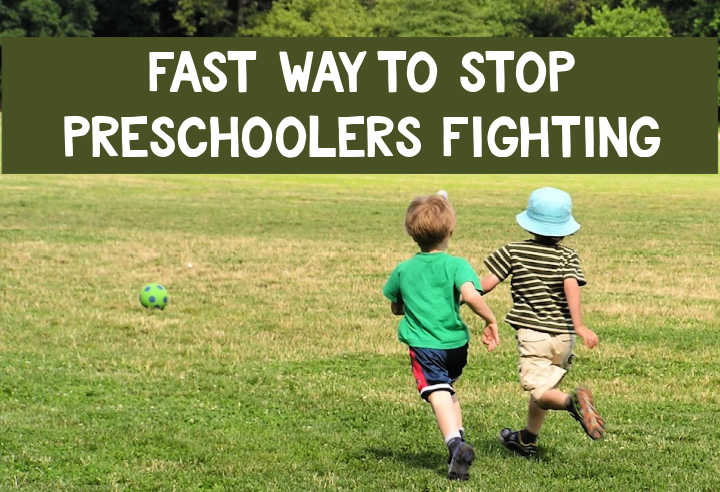 How to Stop Preschoolers From Fighting