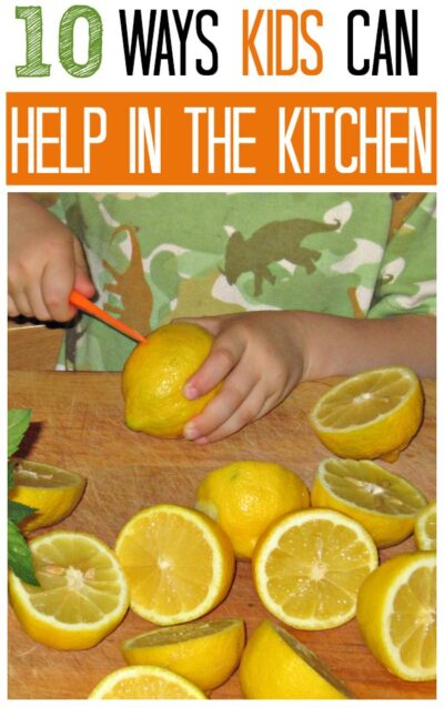 Ten Ways Kids Can Help in the Kitchen