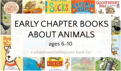 Best Animal Chapter Books for Kids Ages 6-9