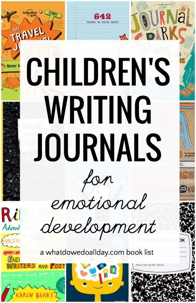 Writing Journals for Children that Help Develop Self-Awareness