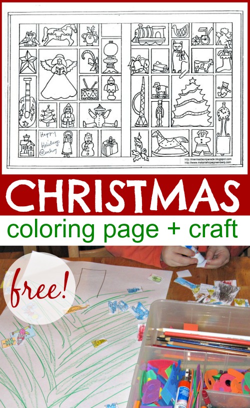 Christmas Coloring Pages And Crafts