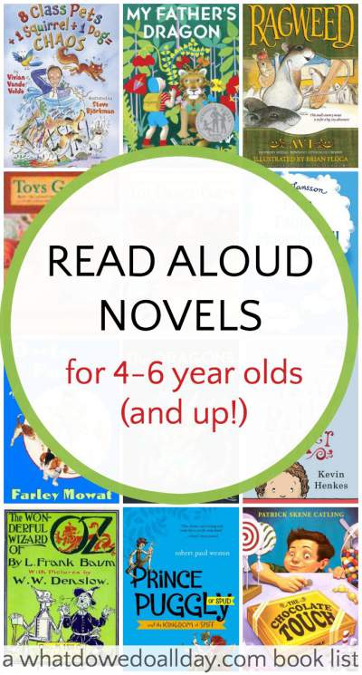 Read Aloud Chapter Books For 4 And 5 and 6 Year Olds Read Aloud Chapter Books For 4 And 5 and 6 Year Olds