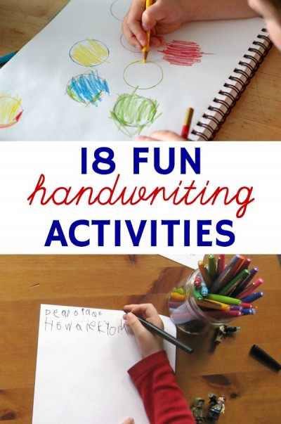 18 Fun Handwriting Activities For Kids Even The Reluctant Ones 18 Fun Handwriting Activities For Kids Even The Reluctant Ones