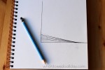 Parabolic Curve Math Art Project
