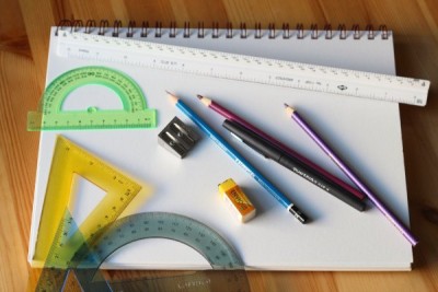 Parabolic Curve Math Art Project