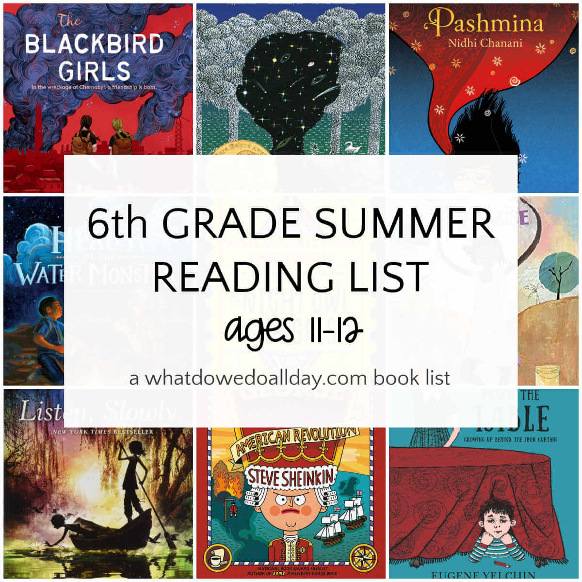6th Grade Books 6th Grade Books