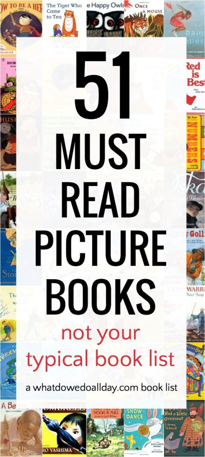 51 (Out of the Box) Picture Books You Must Read to Your Kids