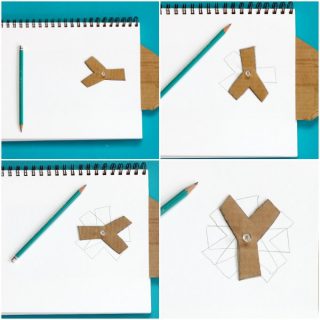 Groovy Math: Rotational Symmetry Art Project