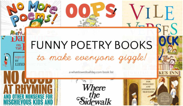 Giggle-Inducing Funny Poetry Books for Kids