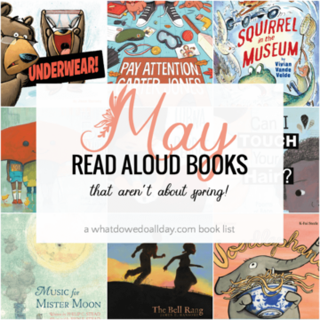 May Read Aloud Books that Aren't about Spring!