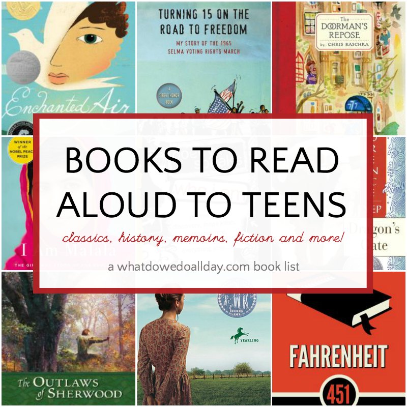 10 Great Books To Read Aloud To Teens 10 Great Books To Read Aloud To Teens