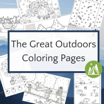 Coloring Pages that Celebrate the Great Outdoors!