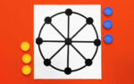 How to Play Roman Tic Tac Toe (aka Rota or Terni lapilli)