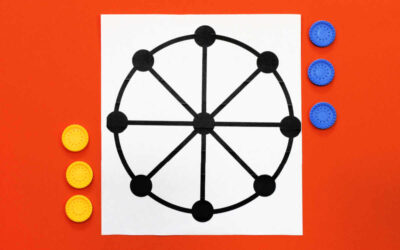 How to Play Roman Tic Tac Toe (aka Rota or Terni lapilli)