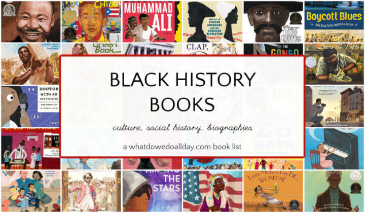 Big List of African-American History Books for Children