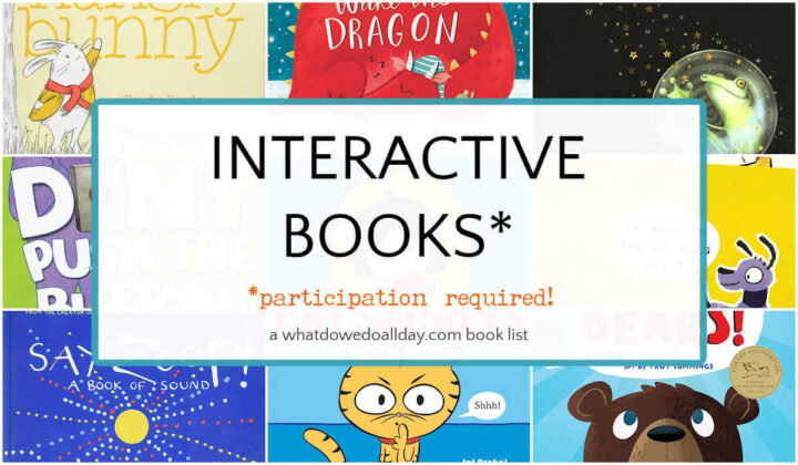 15+ Best Interactive Books for Kids (Participation Required!)