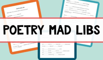 Poetry Mad Libs Make Kids Laugh!