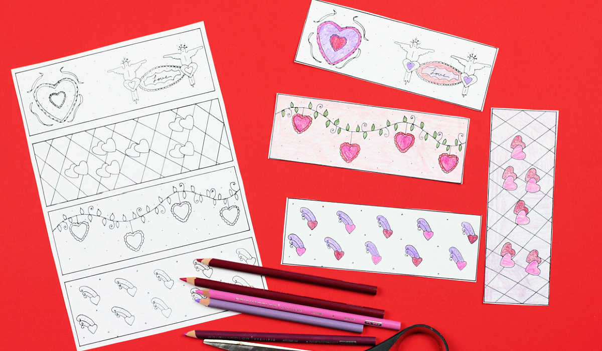 Valentine's Day Coloring Page Collection