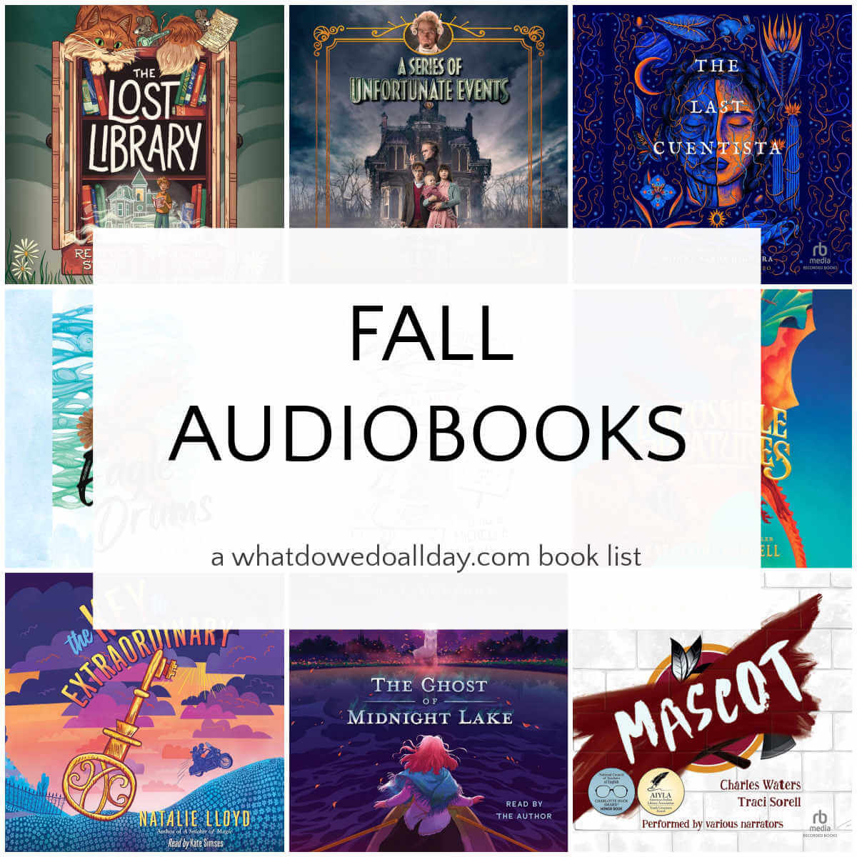 Cozy Fall Audiobooks for Kids and Families